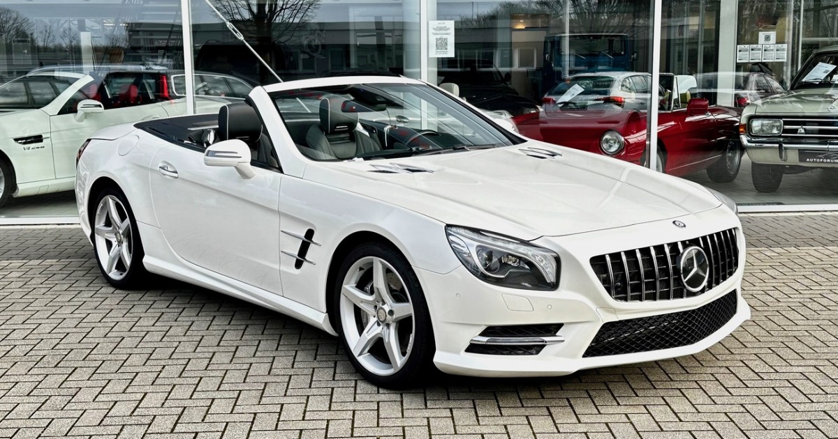 Mercedes-Benz SL 350 BlueEFFICIENCY nur 15.097km - zu verkaufen